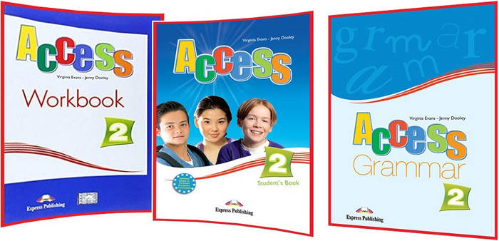 Access 2. Student's Book+Workbook+Grammar. Повний комплект книг з ...