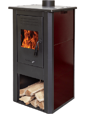 🔥Купить Печь на дровах Termo Sistem TERMO LUX (бордо) в интернет ...