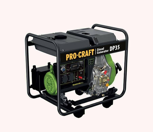 Генератор дизельний Procraft DP35 (3.3 кВт), ціна 52999 грн — Prom.ua (ID#1731191240)