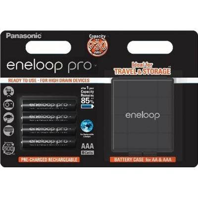 Аккумулятор Panasonic Eneloop Pro AAA 930 mAh * 4 + Case (BK-4HCDEC4BE ...