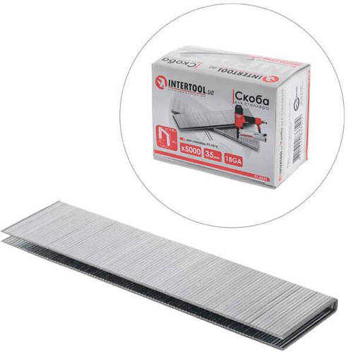 Скоба пневматическая Intertool - 35 × 1 × 5,7 мм (5000 шт.) (ID#1721773528), цена: 639 ₴, купить ...
