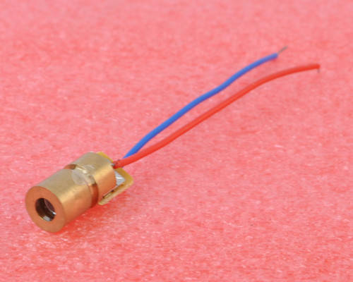 Купить Mini 650nm 6mm 5V 5mW Laser Dot Diode Module Head WL Red ...