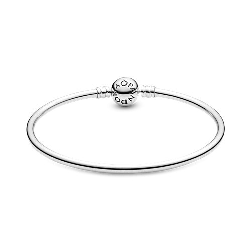 Купить Серебряный браслет-бэнгл Pandora replika Moments 590713 D14P4 ...