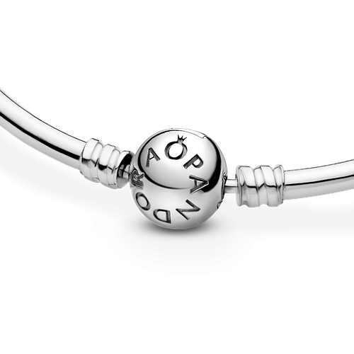 Купить Серебряный браслет-бэнгл Pandora replika Moments 590713 D14P4 ...