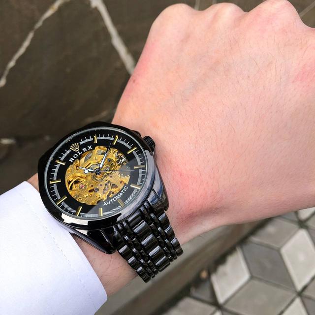 Мужские Черные Механические Наручные Часы Rolex / Ролекс — Купить ...