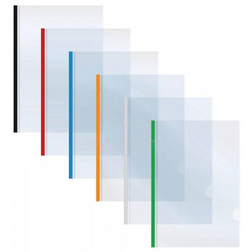 Папка с планкой-зажимом А4 2-95 Economix, прозрачная (ID#1733079717 ...