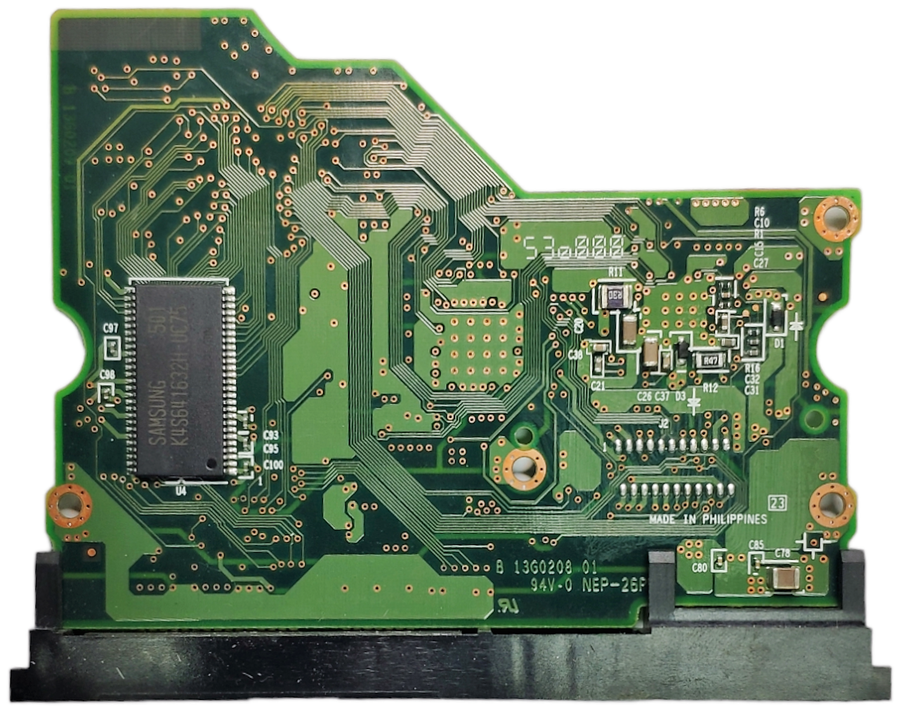 Плата HDD PCB Hitachi 13G0208 14R9441 (HDS722512VLSA80 HDS722516VLSA80 ...