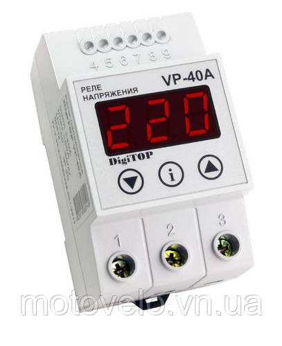 Реле напряжения V-protector Vp-40A DigiTOP, ціна 1700 грн — Prom.ua (ID ...