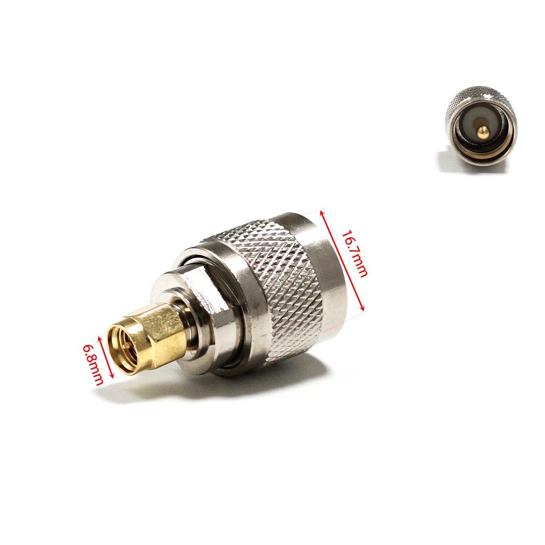 Переходник антенный SMA Male - UHF Male (PL-259) для автомобильной ...