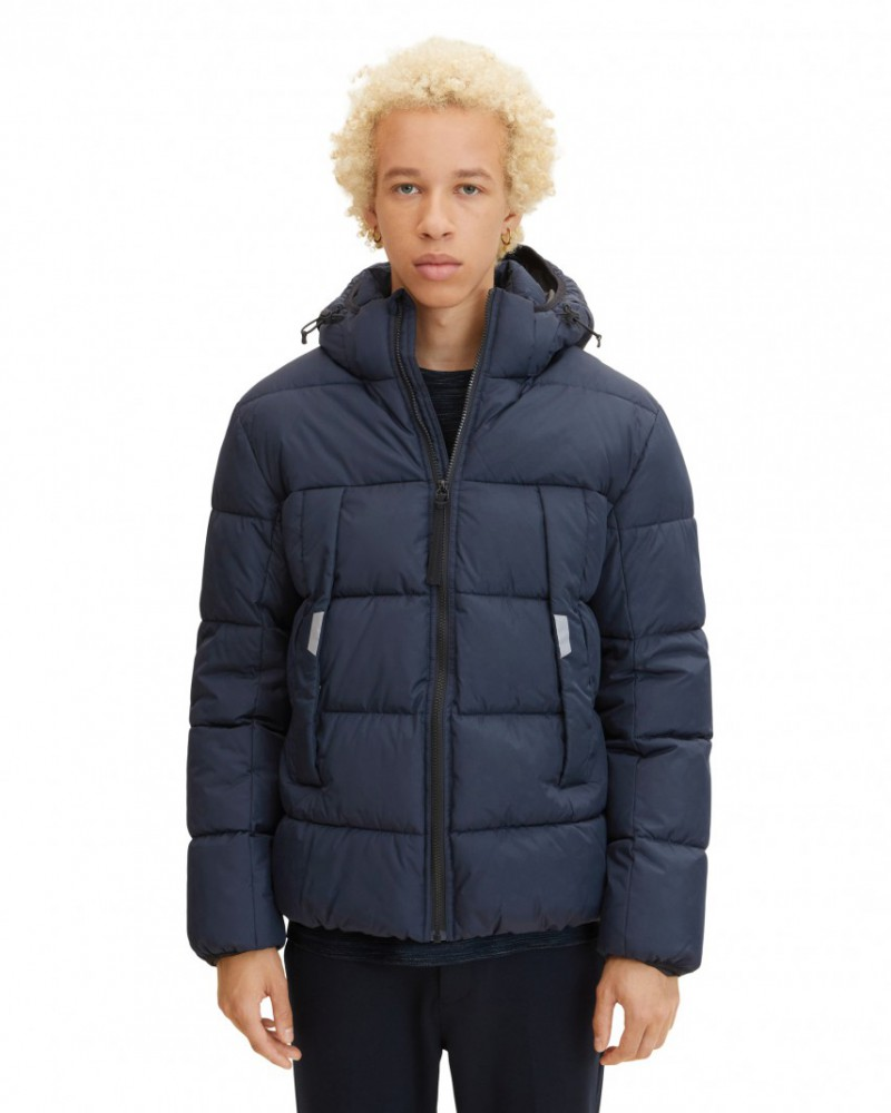 Куртка Puffer Jacket 1032429-10668 Tom Tailor L Темно-синий — Купить Недорого на Bigl.ua ...