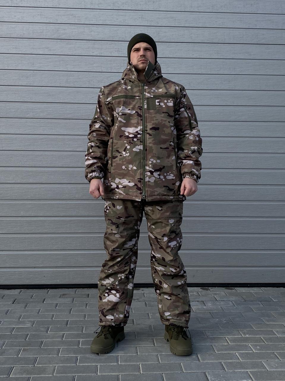 Костюм Тактический SoftShell Куртка + Штаны Мультикам Single Sword ...