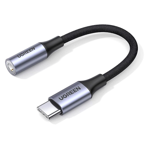 Переходник USB Type C на 3.5 Мм Ugreen для Наушников C DAC Chip AV161 ...