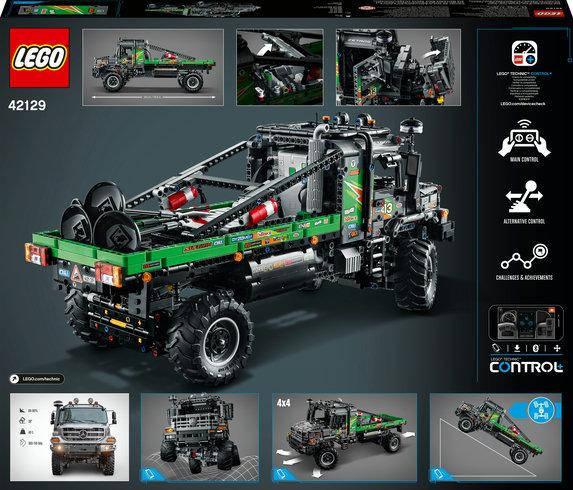 Лего техник Грузовик Мерседес Бенц Зетрос на управлении Lego Technic ...