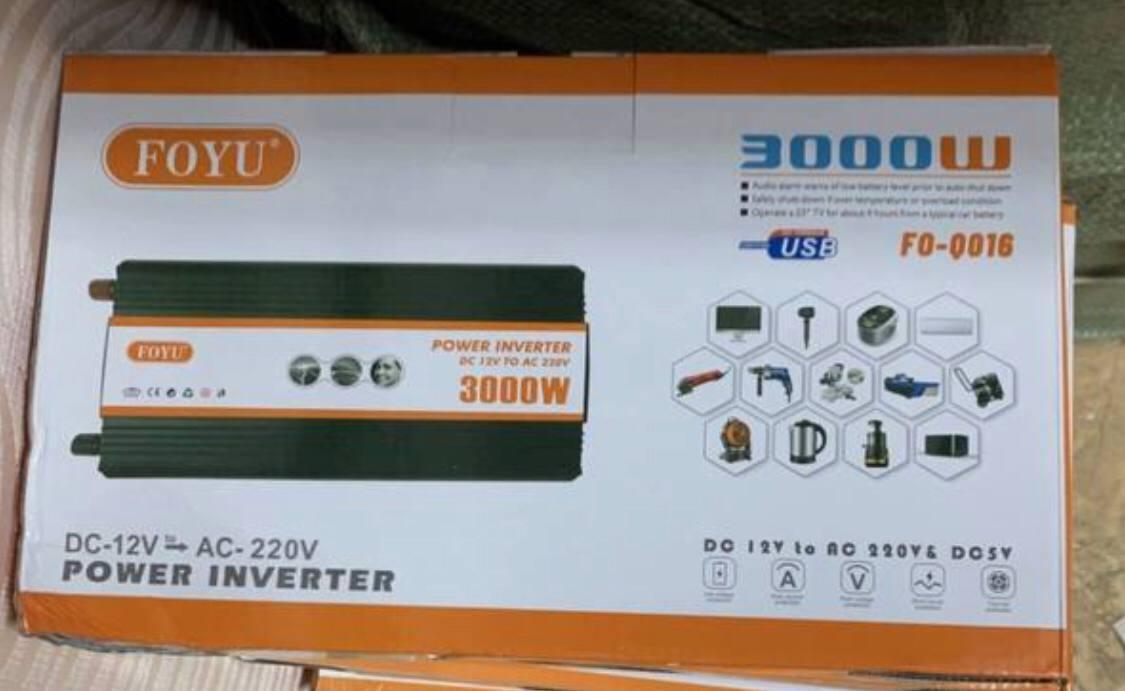 Інверторний перетворювач 3000 W Foyu, інвертор, перетворювач напруги ...