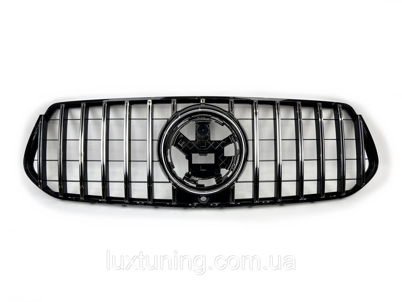 Решетка Радиатора GT Panamericana Черная с Хромом Mercedes GLE-Class ...