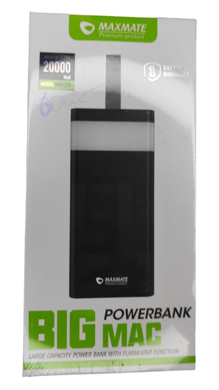 Power Bank павербанк 20000 mAh MAXMATE MMP20K, ціна 1806.35 грн — Prom ...