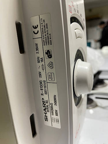 Купити Мікрохвильова піч Sharp, б/в, із Німеччини, ціна 1805 грн - Prom.ua (ID# 1733912220)