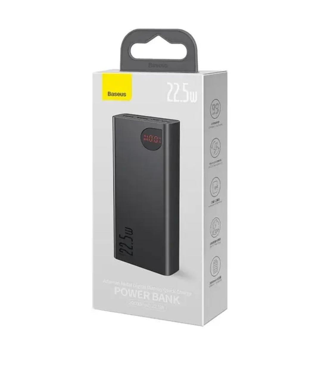 Повербанк Powerbank Baseus Adaman 20000 MAh 22.5w — Купить Недорого на ...