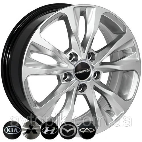 Купити Литі диски Replica Hyundai (BK5212) R16 W6.5 PCD5x114.3 ET40 ...