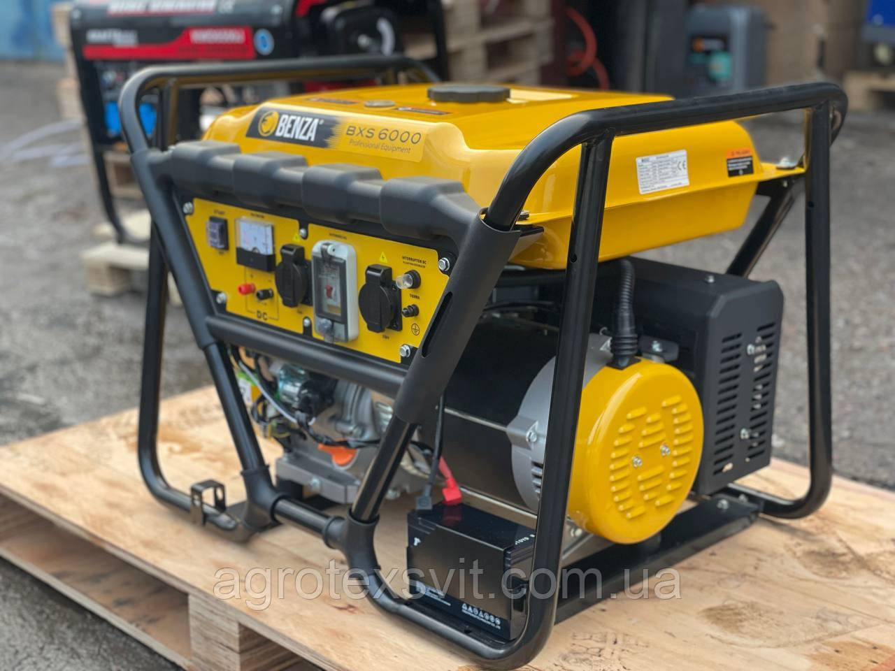 ГЕНЕРАТОР BENZA BXS6000 AVR 6kW 230V Испания Бензиновый, цена 71000 грн ...