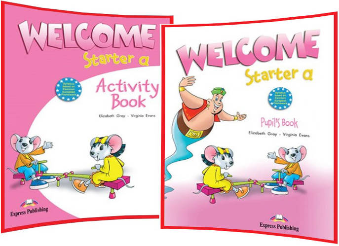 Купить Welcome Starter А. Pupil's+Workbook. Комплект книг з англійської ...