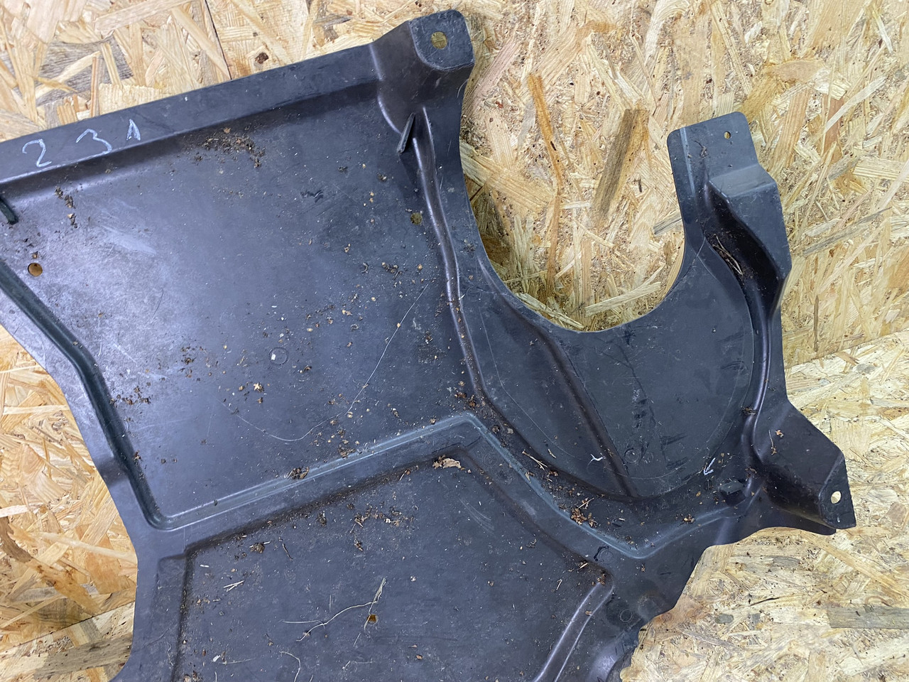 (МАЄ ТРІЩИНУ) Захист коробки передач Mercedes W204, A2045242730 (ID ...