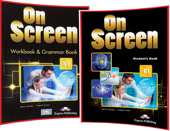 Купить On Screen B1. Student's+Workbook. Комплект книг з англійської ...