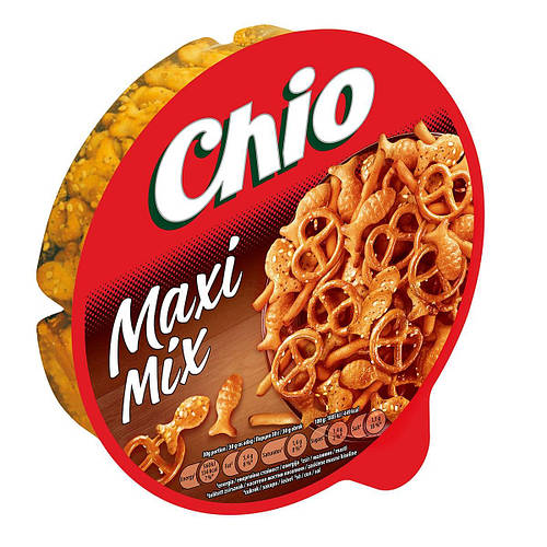 Купить Соленое печенье Chio Maxi Mix 125 г 60915 ТМ: Chio, цена 106.10 ...