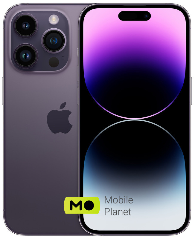 Apple IPhone 14 Pro 256GB Dual SIM Deep Purple (MQ1C3) — Купить Недорого на Bigl.ua (1734220921)