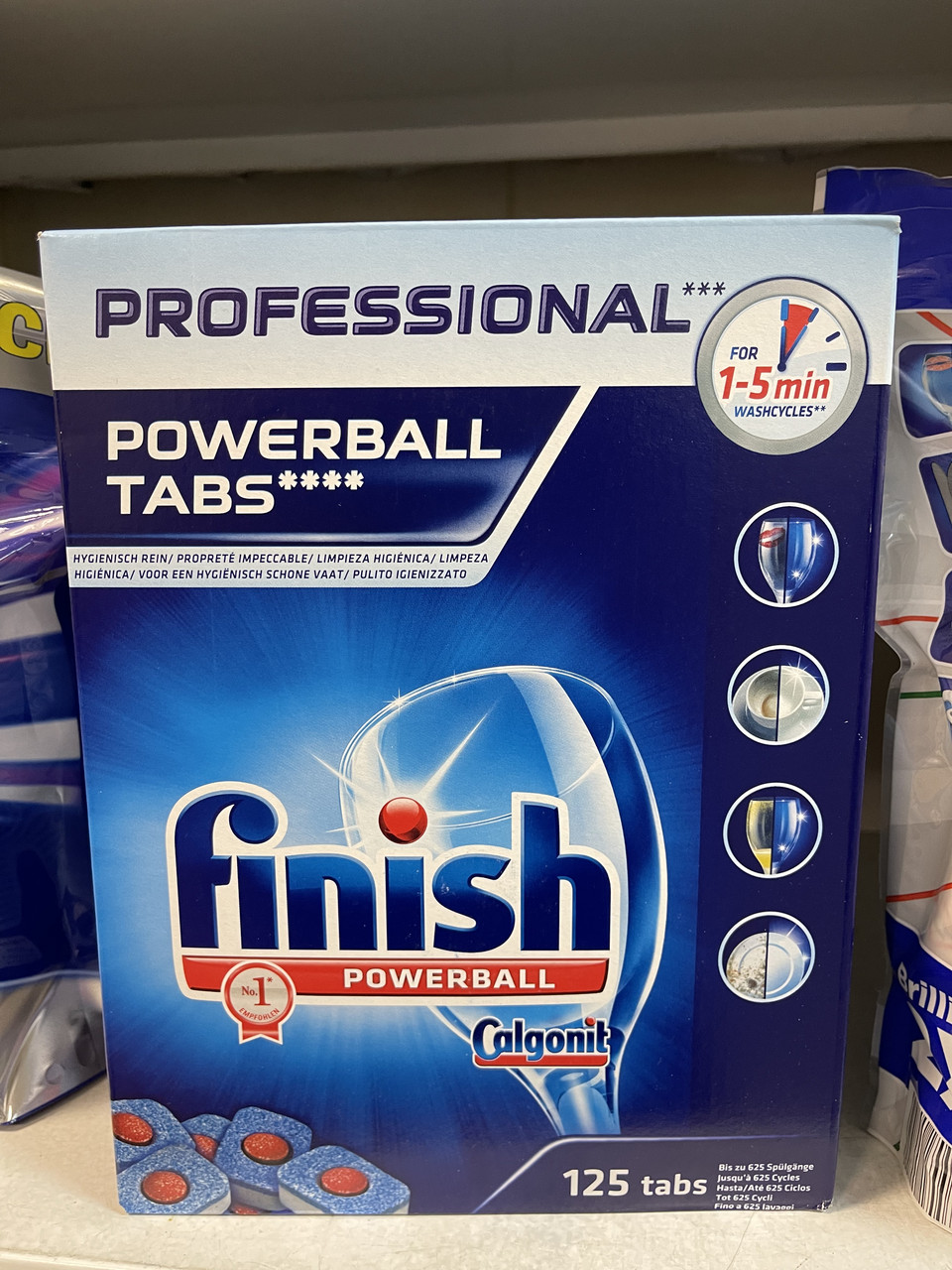 Таблетки для мытья посуды в посудомоечной машины Finish Professional ...