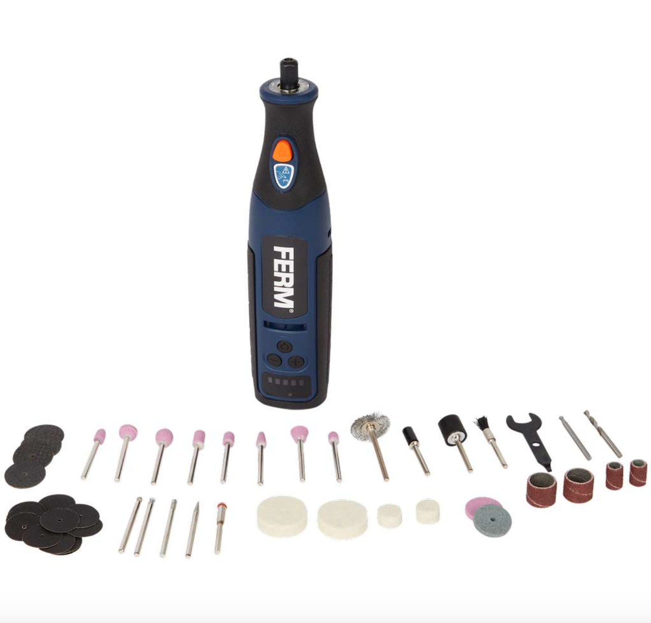 Гравер FERM COMBITOOL 8V мини дрель бормашина дремель набор 50 шт ...