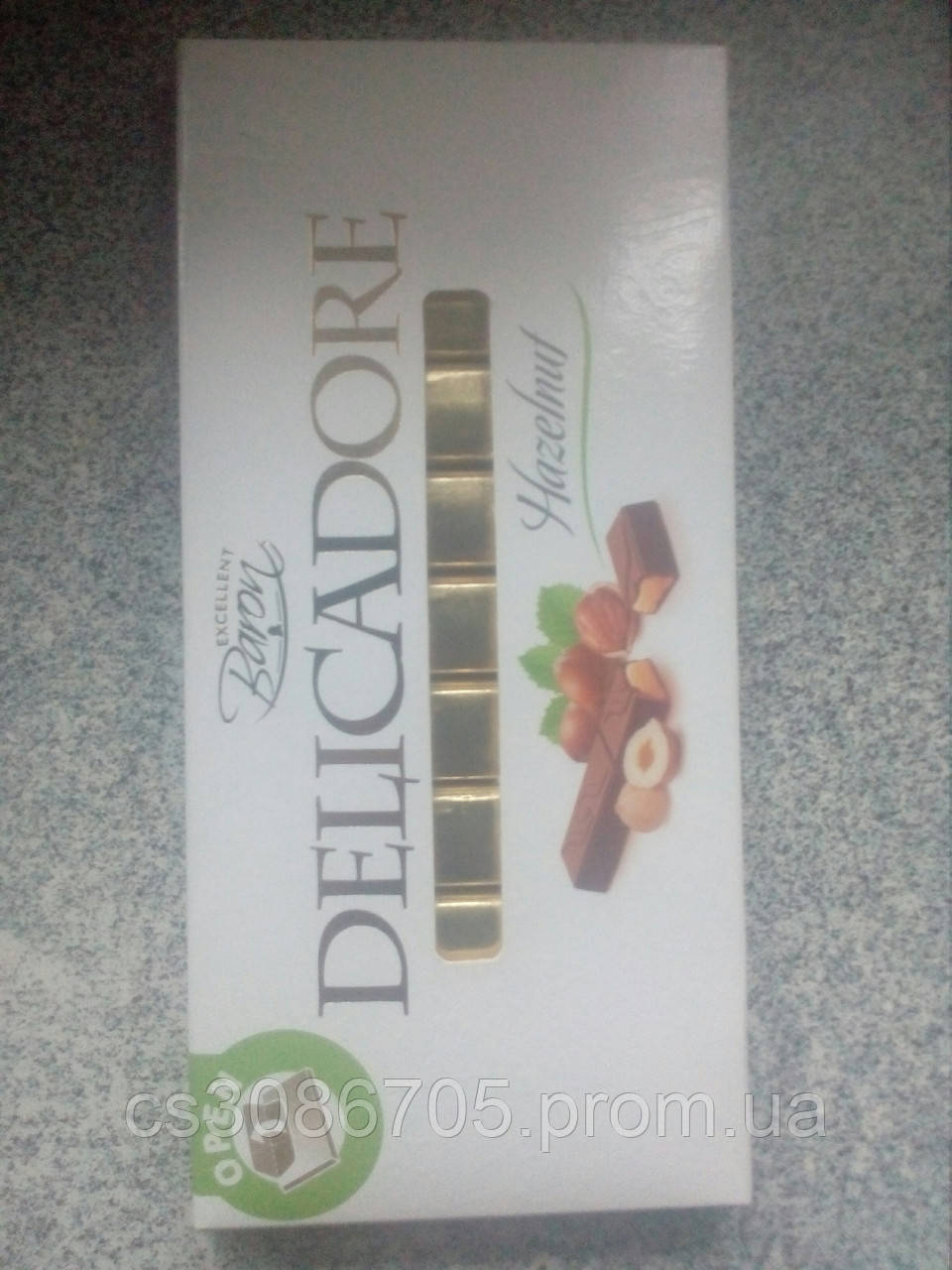 Шоколад Baron Delicadore Hazelnut/делікадоре З Горіхами,200грамм,Польща ...