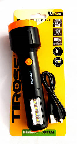 Купити Ручний ліхтар Tiross TS-1853 економний багатофункціональний ...