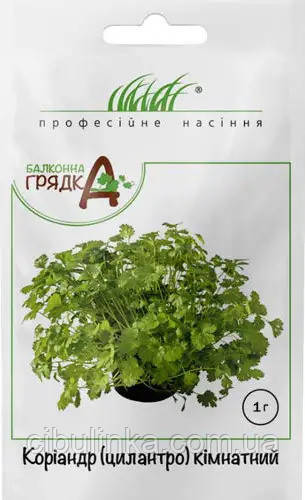 Профессиональные Семена. Семена Кориандр Комнатный, (Фасовка 1 Г ...