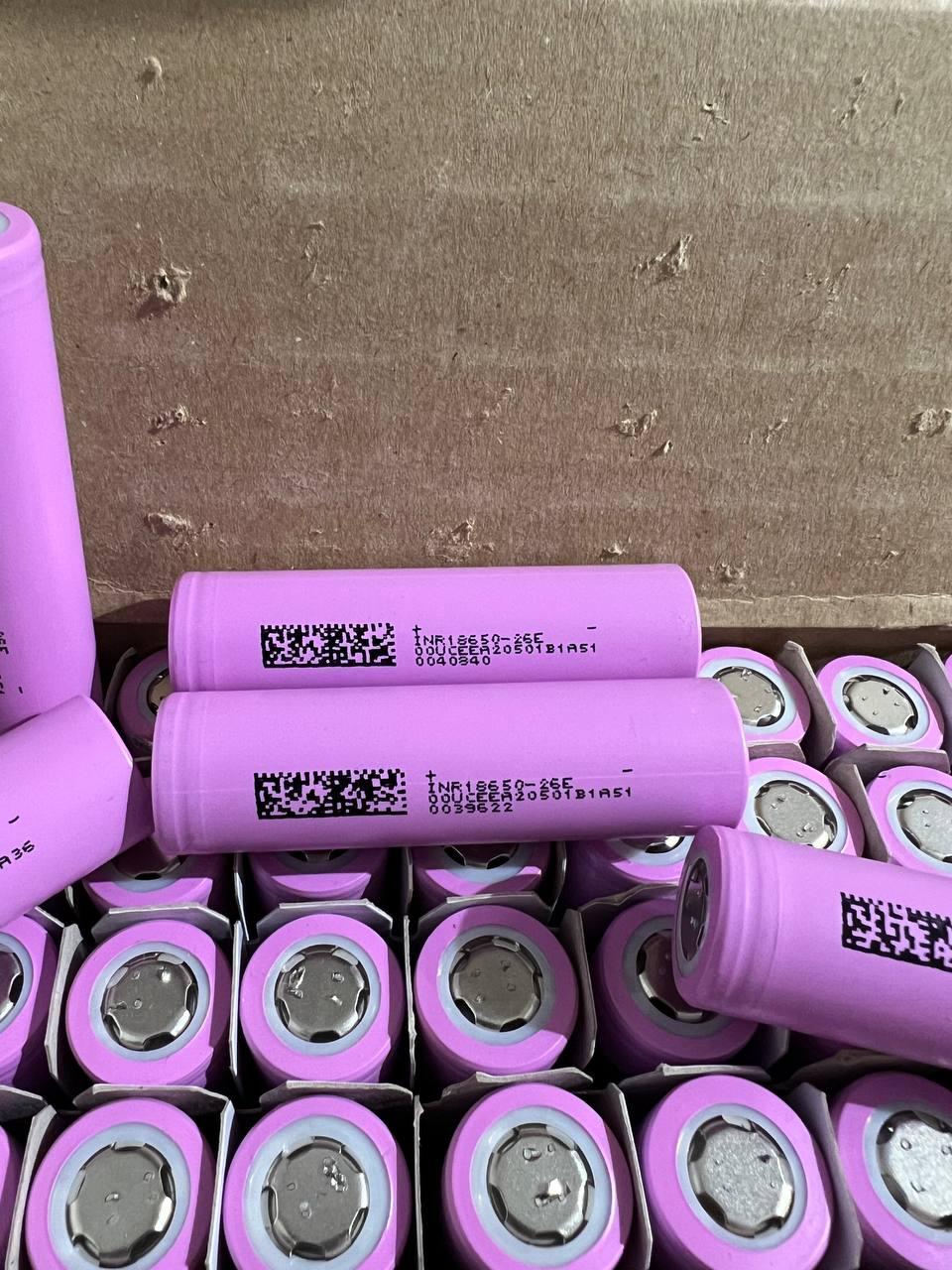 Купити Акумулятор високотоковий Li-Ion 18650 DMEGC 2600mAh 5C INR18650-26e, ціна 75 грн - Prom ...