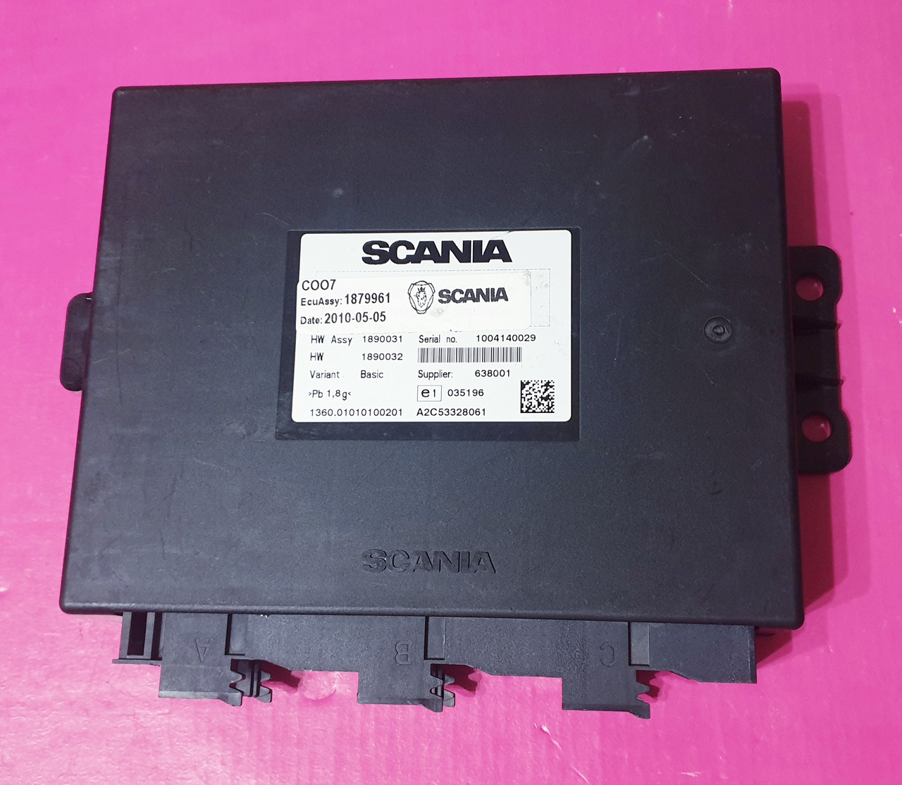 Блок Управления Координатор COO7 Scania R 1879961 — Купить Недорого на ...