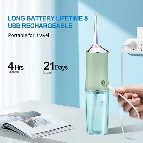 Бытовой ирригатор для полости рта USB 230 мл Portable Oral Irrigator ...