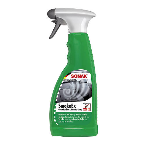 Нейтрализатор запаха 500 мл SONAX Smoke Ex Geruchskiller+Frische-Spray ...