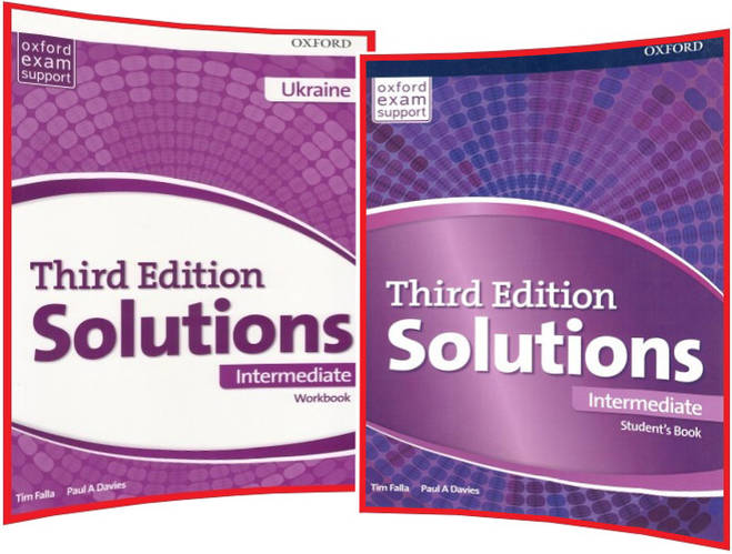 Купити Solutions Intermediate. Student's+Workbook. Комплект книг з ...