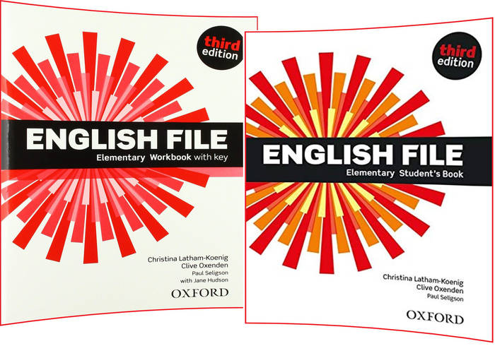 English File Elementary. Student's+Workbook. Комплект книг з ...