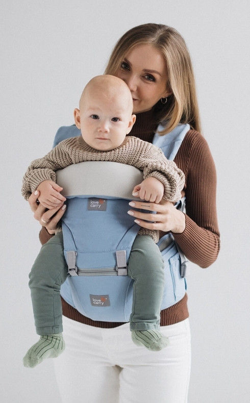 Хіпсит 6 в 1 для дітей 7-20 кг (з 6 місяців до 3 років) блакитний (ID ...