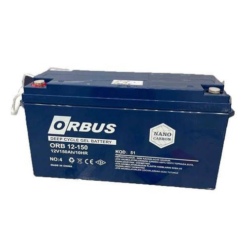 Купить Аккумулятор Orbus ORB12-150 гелевый GEL 12В 150 Ач глубокого ...