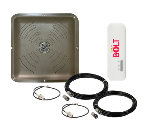 3G/4G интернет комплект WIFI модем bolt hiLink E8372 + всенаправленная ...