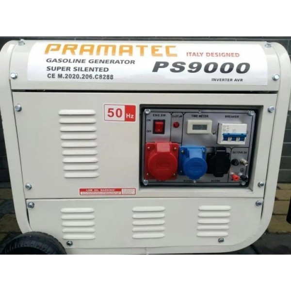 Генератор Бензиновий Pramatec Ps9000 4 тактний 2 8КВ — Купить Недорого