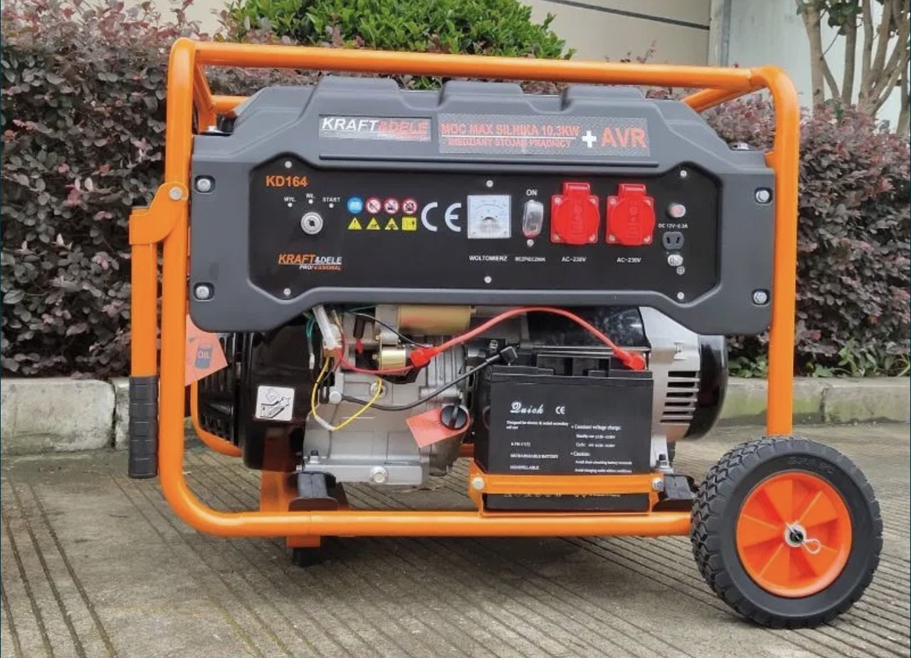 Бензиновий Генератор Kraft&Dele KD164 5,5/5,0 КВт — Купить Недорого на ...