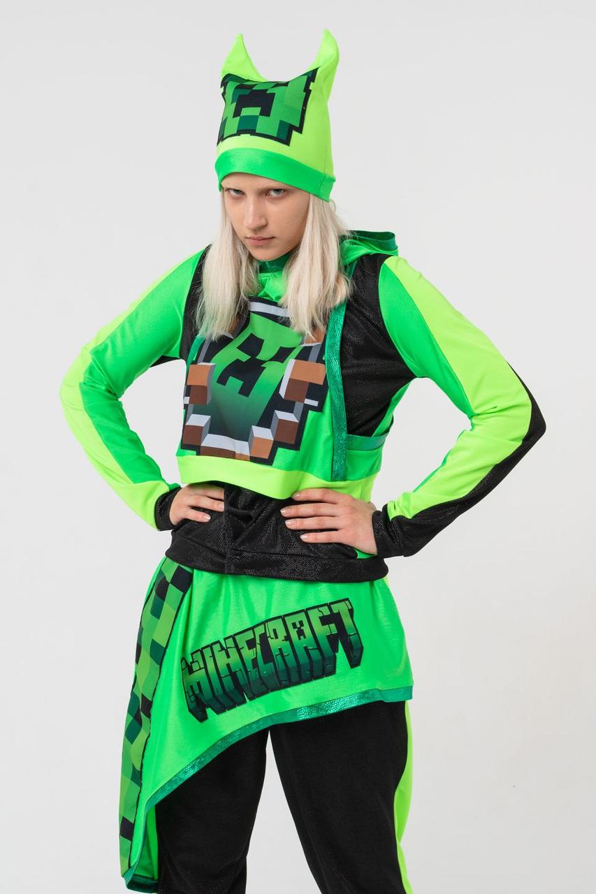 Купить Крипер Девочка «Minecraft» костюм для аниматоров, цена 2785 ...