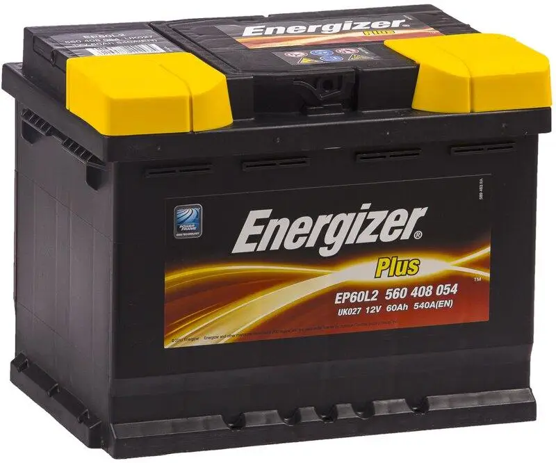 Аккумулятор 60Ah-12v Energizer Plus (Енеджайзер) (242х175х190),L,EN540 L+левый — Купить Недорого ...