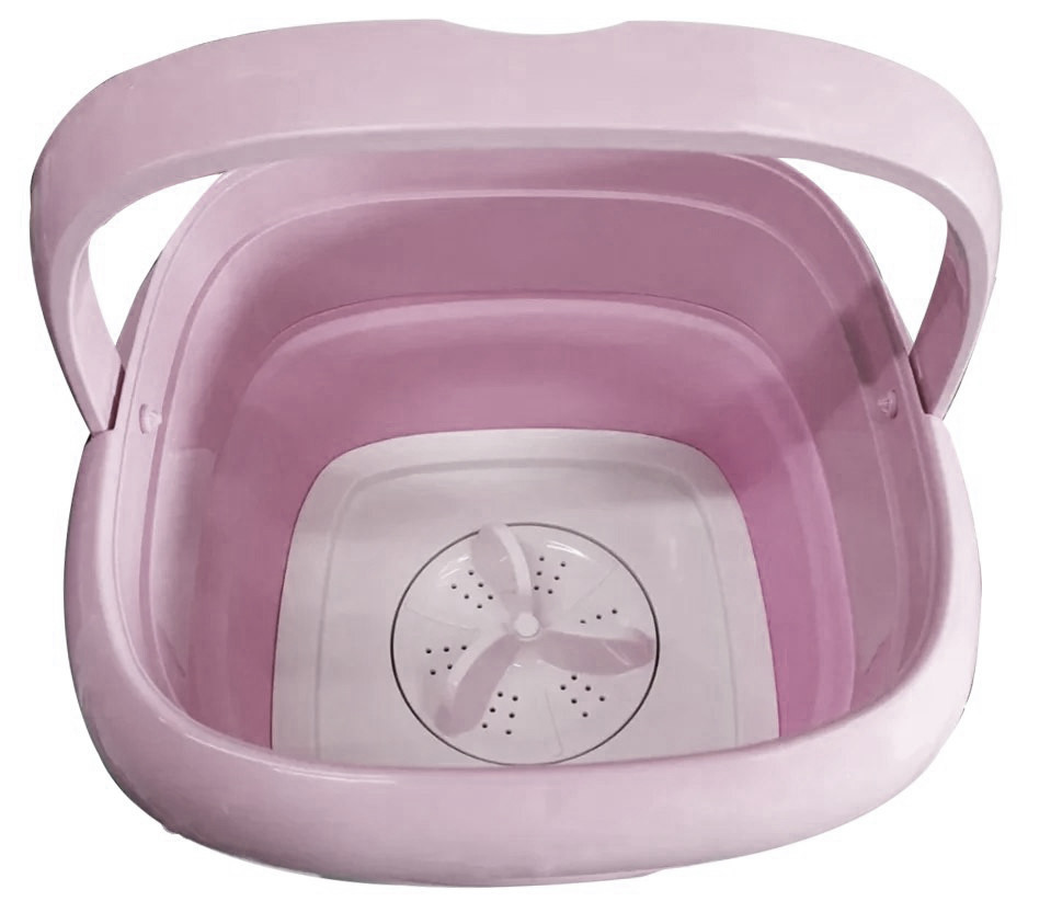 Складная стиральная машина Maxtop Silicon Washing Machine Розовый ...