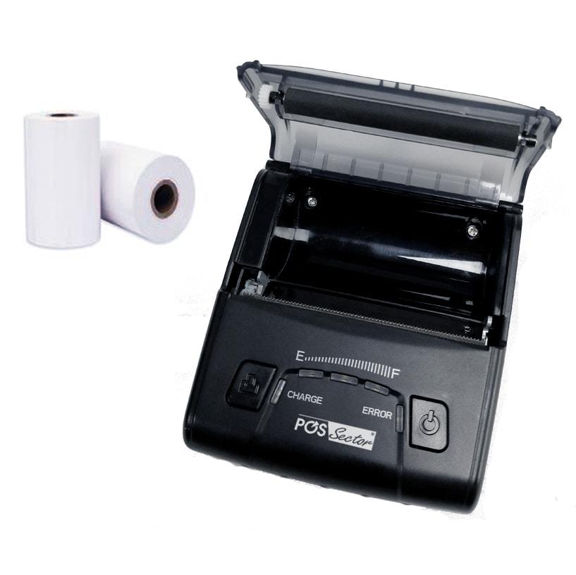 Портативний Bluetooth принтер чеків E300 80 мм для магазину та кафе ...