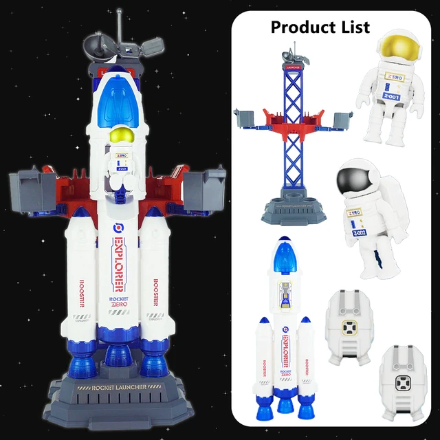 Купить Игровой космический набор "Space Exploration Team" (свет, звук, 2 космонавта) K 05, цена ...